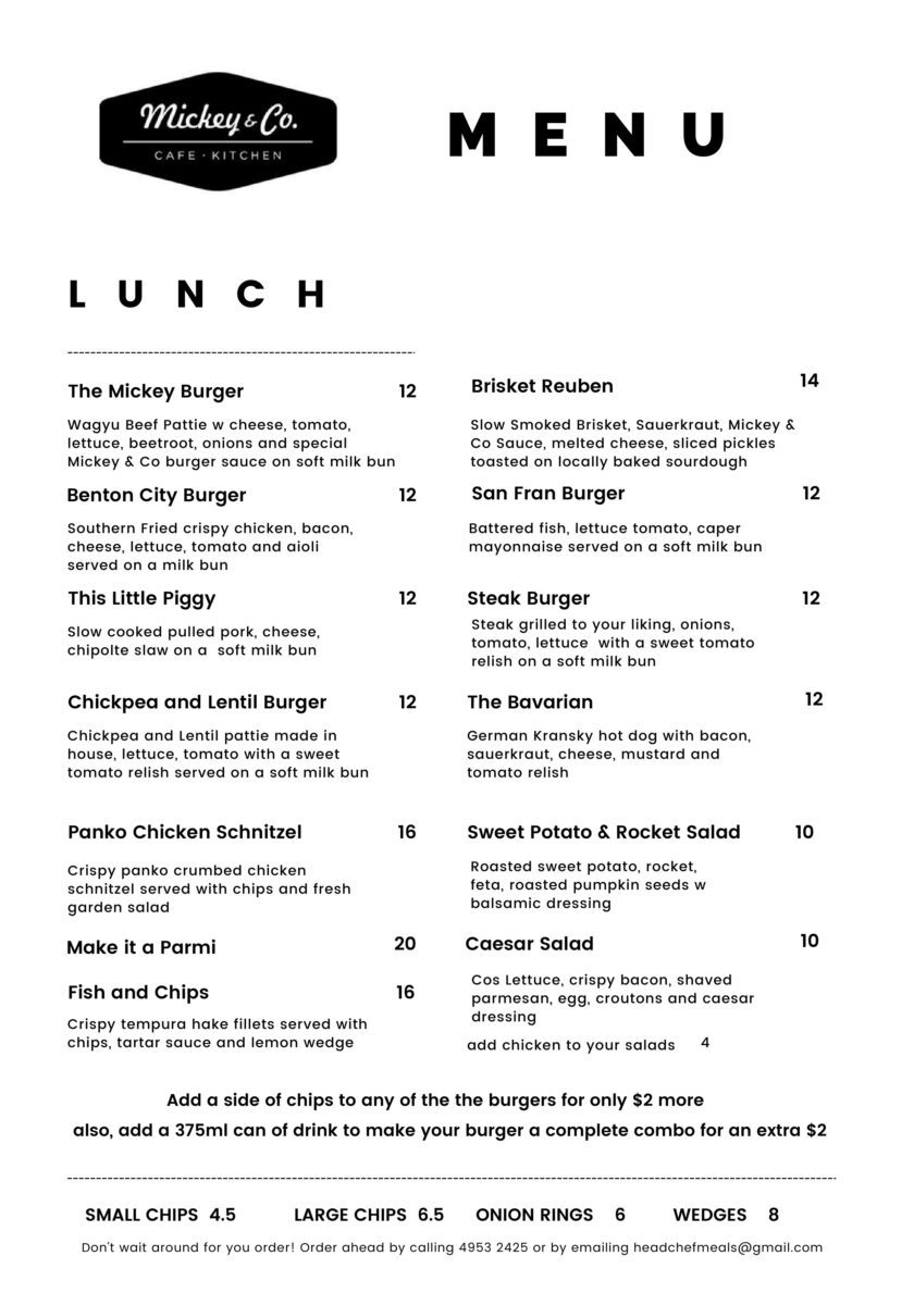 Home - Mickey & Co Cafe